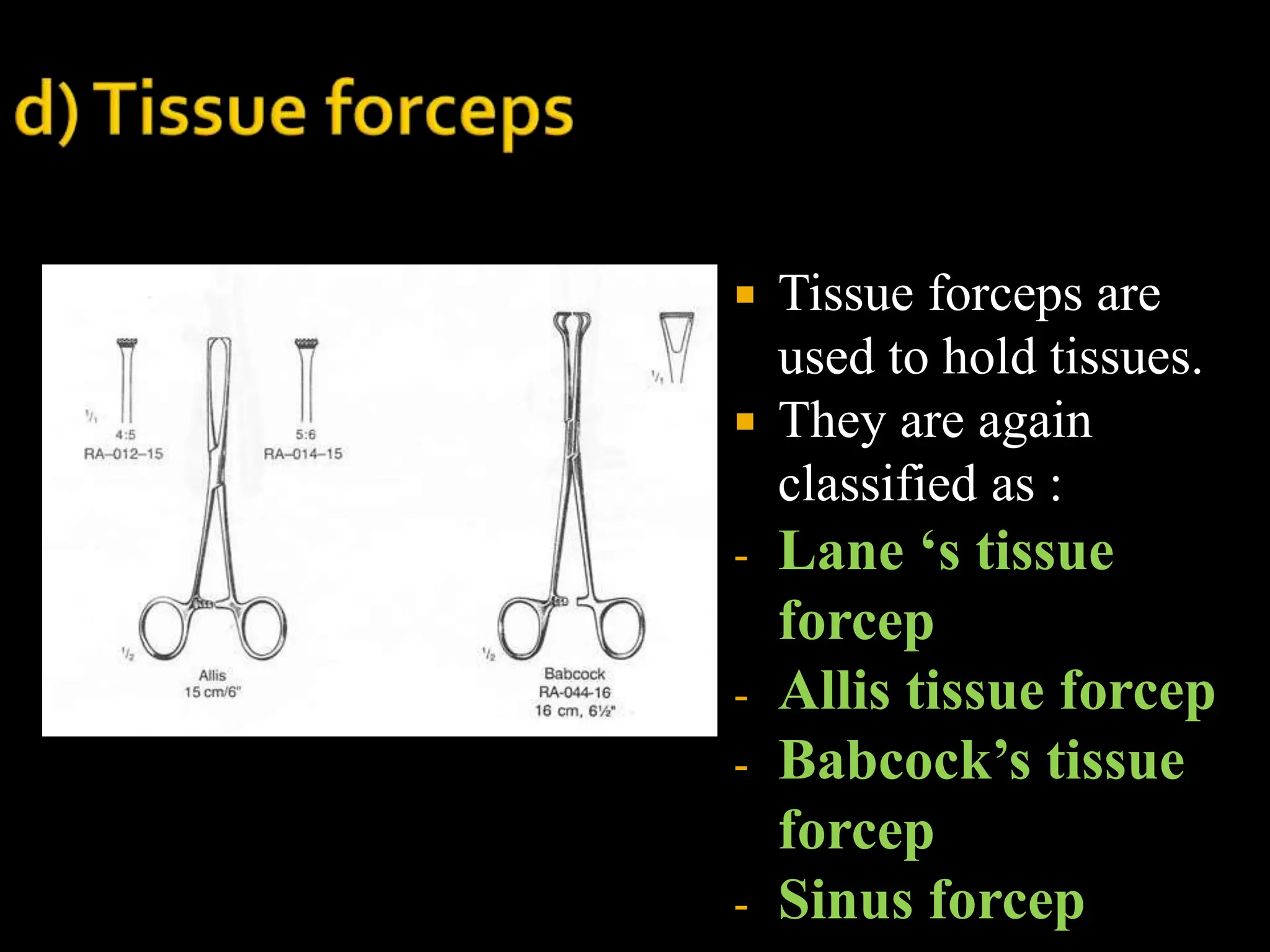 OT INSTRUMENTS used in operation theatre. | PPT