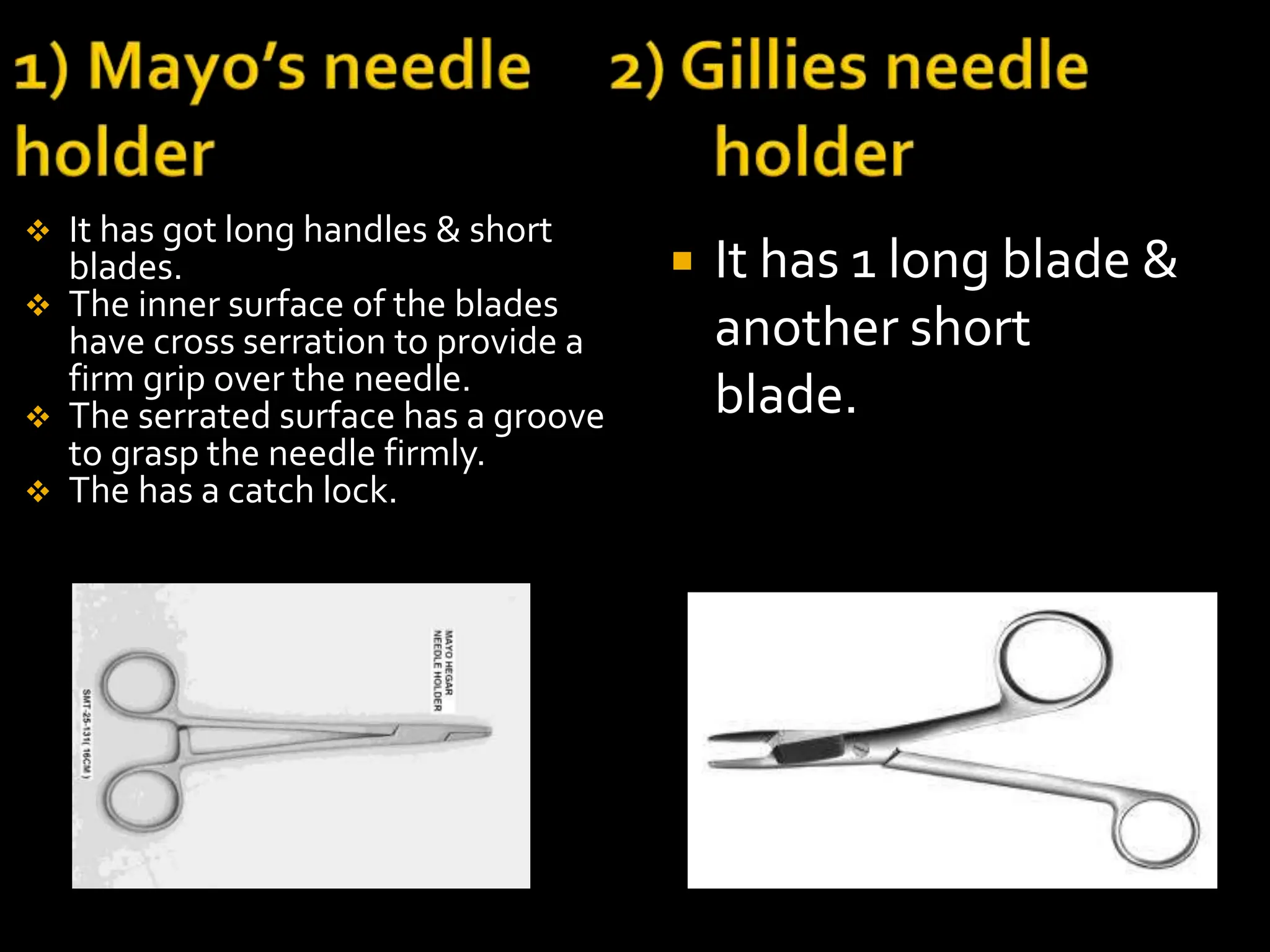 OT INSTRUMENTS used in operation theatre. | PPT