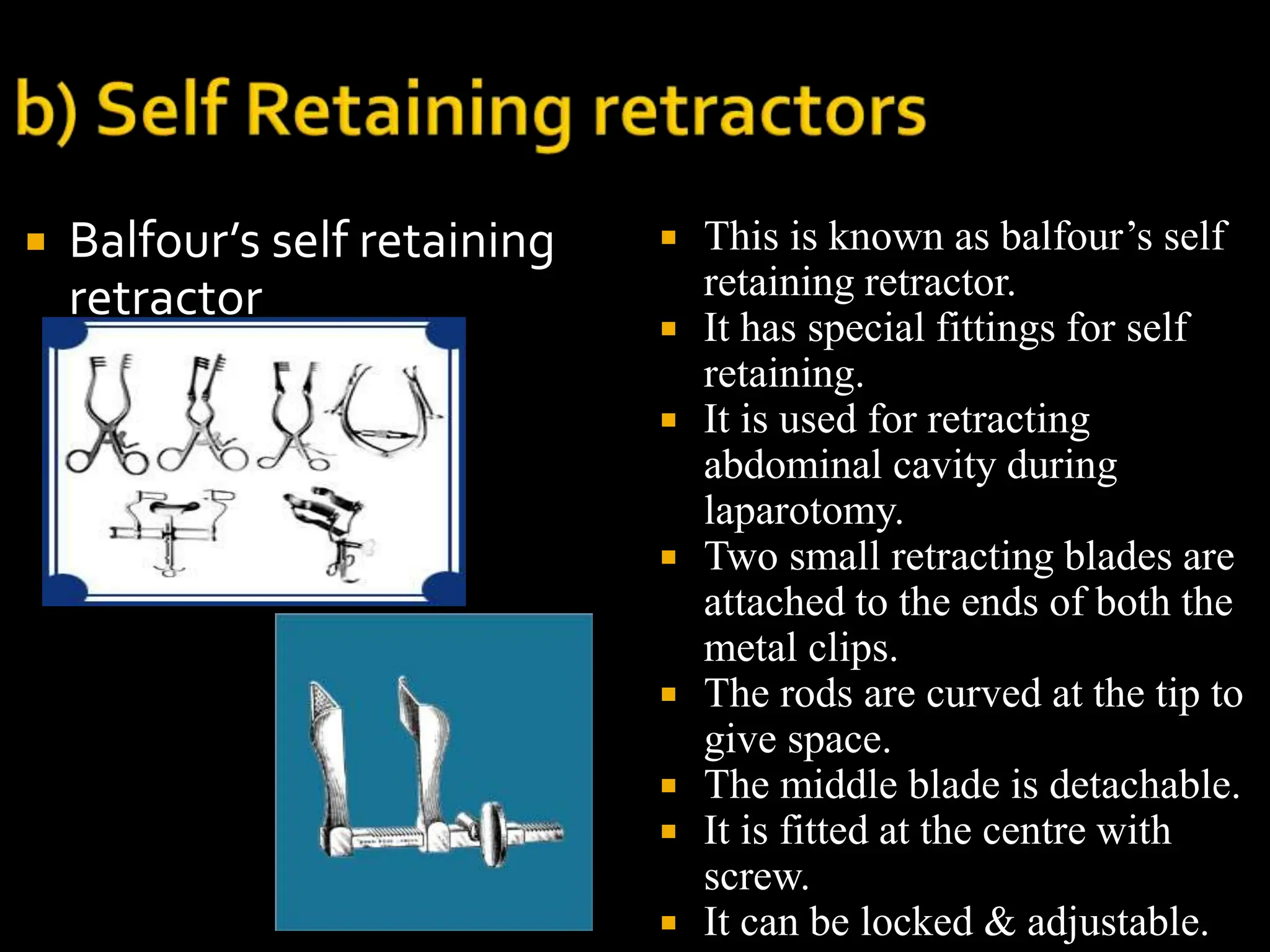 OT INSTRUMENTS used in operation theatre. | PPT