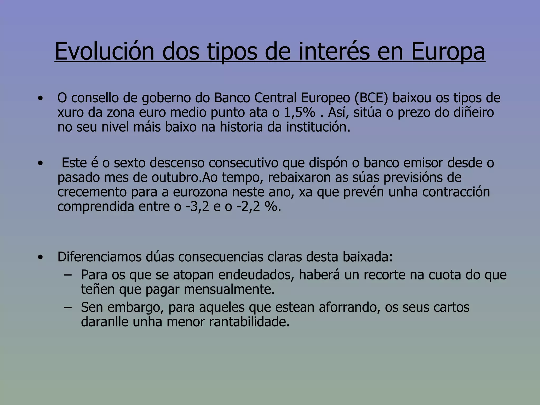 O Tipo De Xuro | PPT