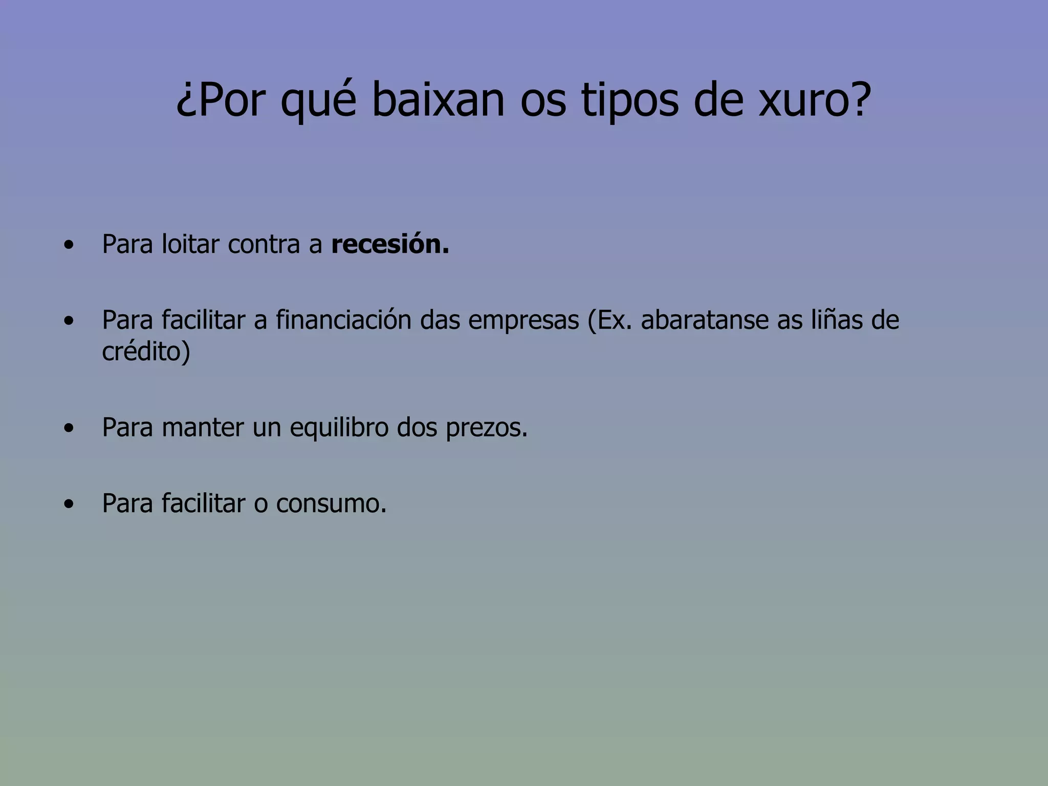 O Tipo De Xuro | PPT