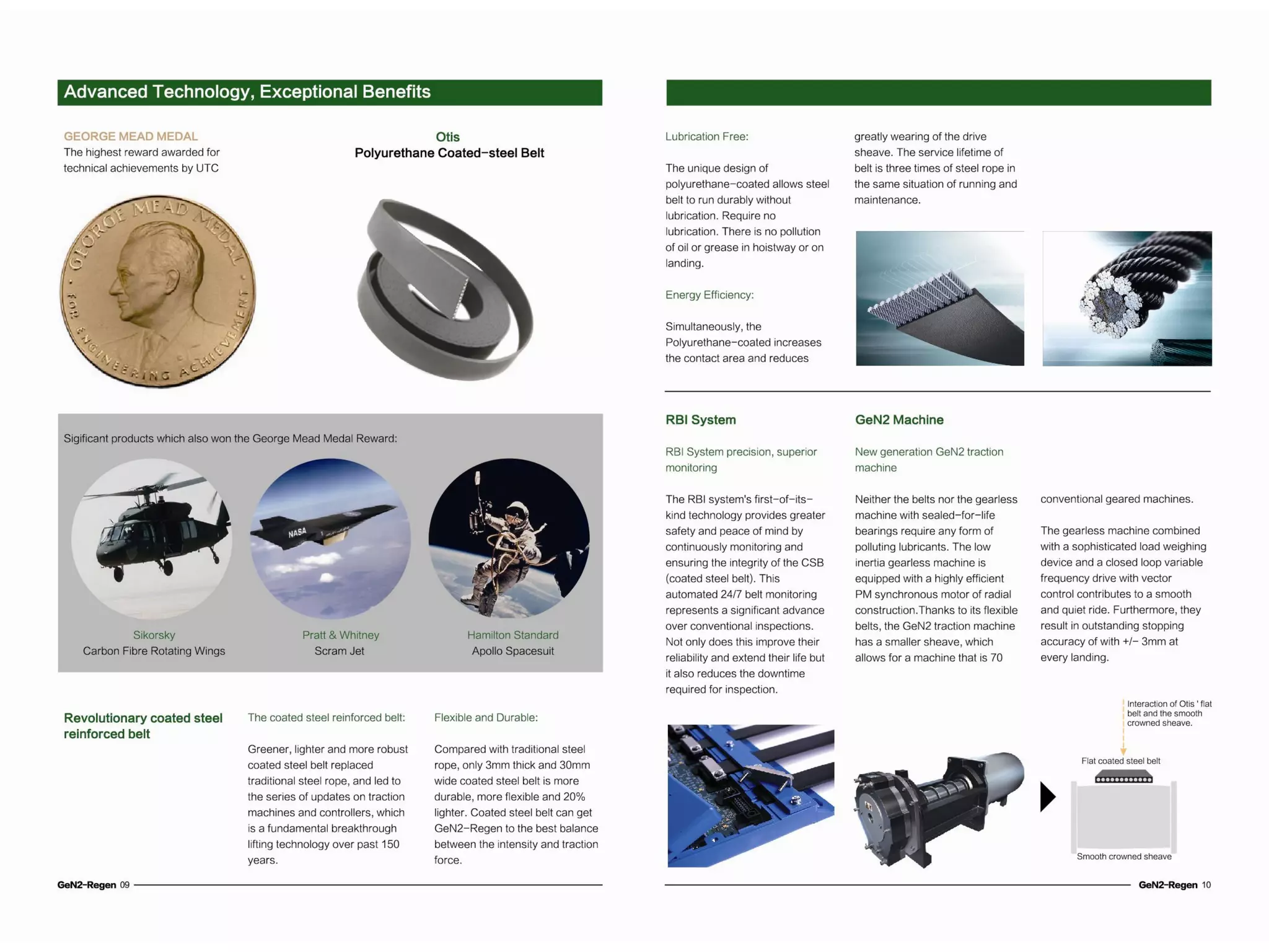 Catalog thang máy Otis GEN2-Regen | PDF
