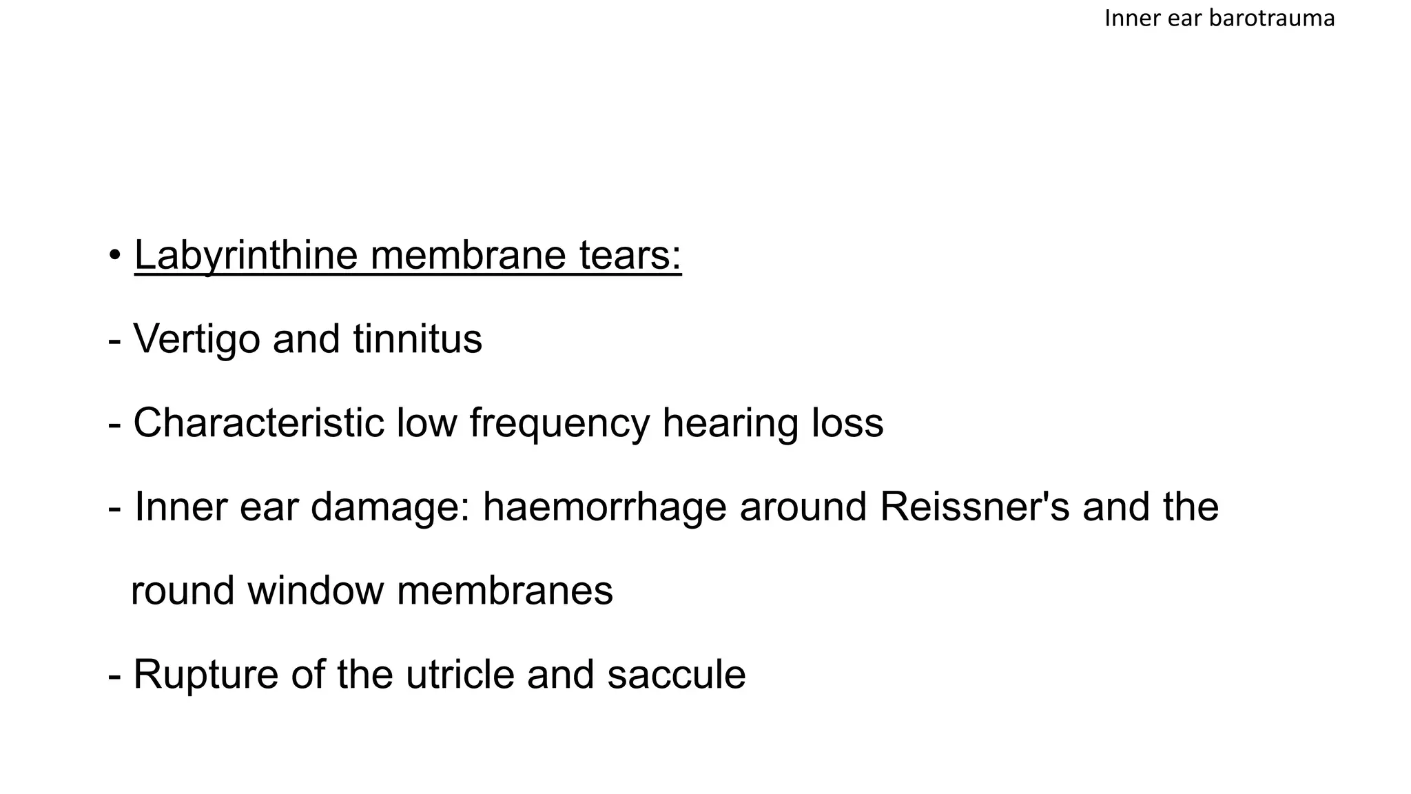 Otitic barotrauma by Dr Manohar Suryawanshi ENT resident INHS Asvini ...