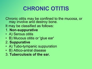 Otitis part 2 | PPT | Ear, Nose and Throat Conditions | Diseases and Conditions