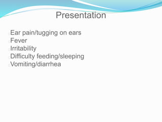 Otitis media | PPTX | Ear, Nose and Throat Conditions | Diseases and ...