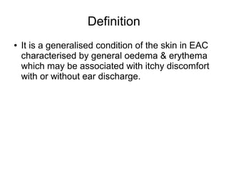Otitis externa | ODP