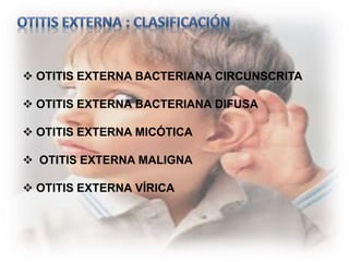 Otitis externa | PPTX