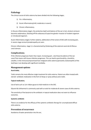 Otitis externa | DOC