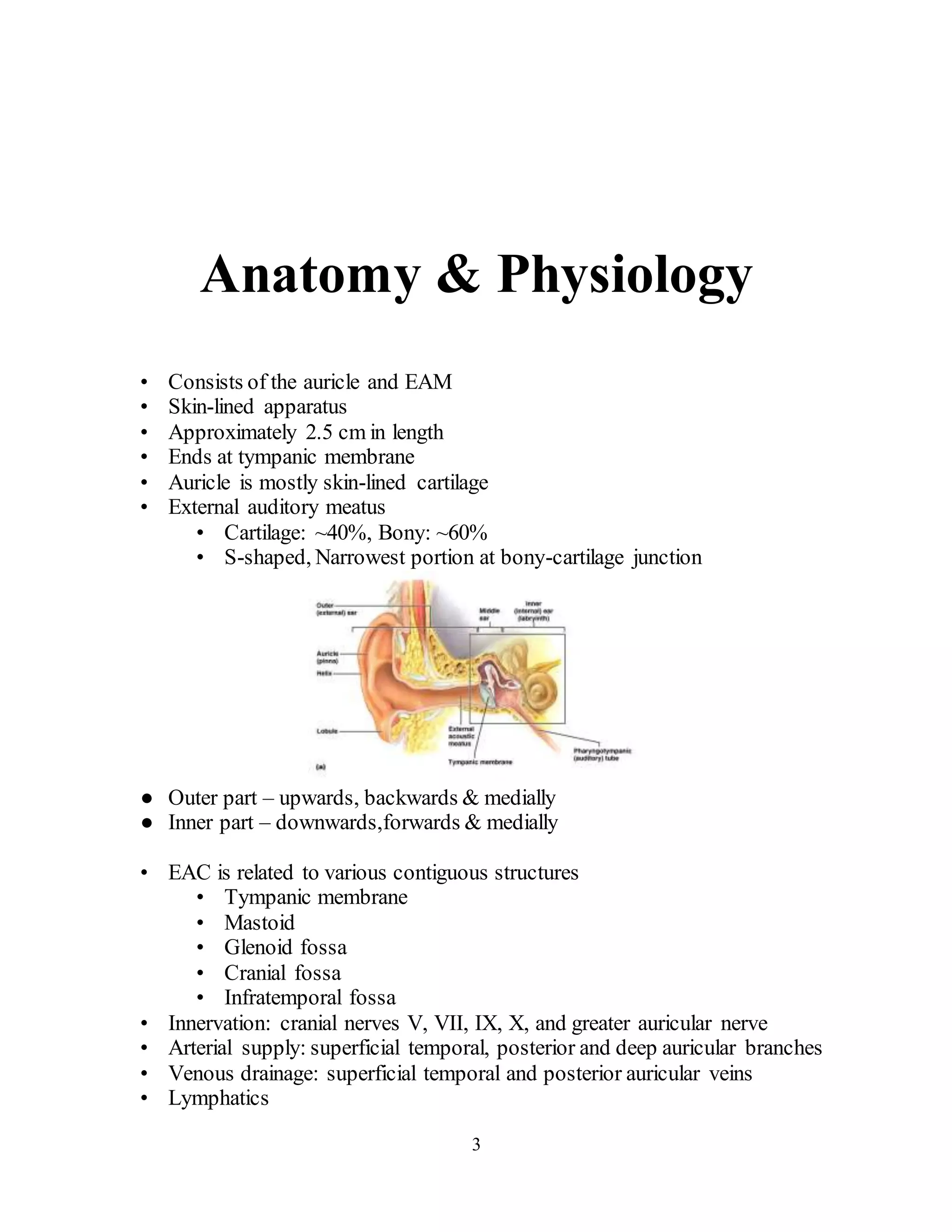 Otitis externa - ENT | DOCX | Ear, Nose and Throat Conditions | Diseases and Conditions
