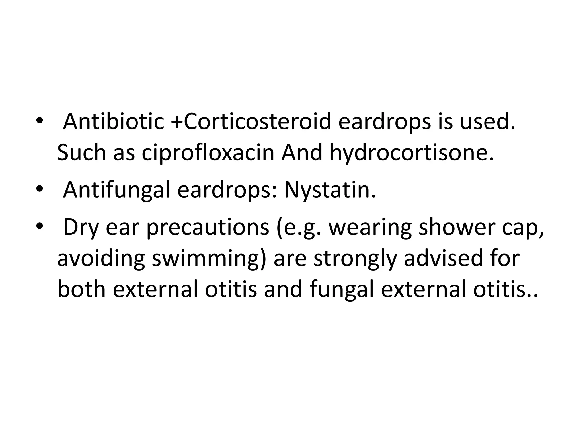 Otitis externa | PPTX