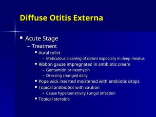 Otitis Externa(1).ppt 111111111111111111 | PPT