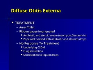 Otitis Externa(1).ppt 111111111111111111 | PPT