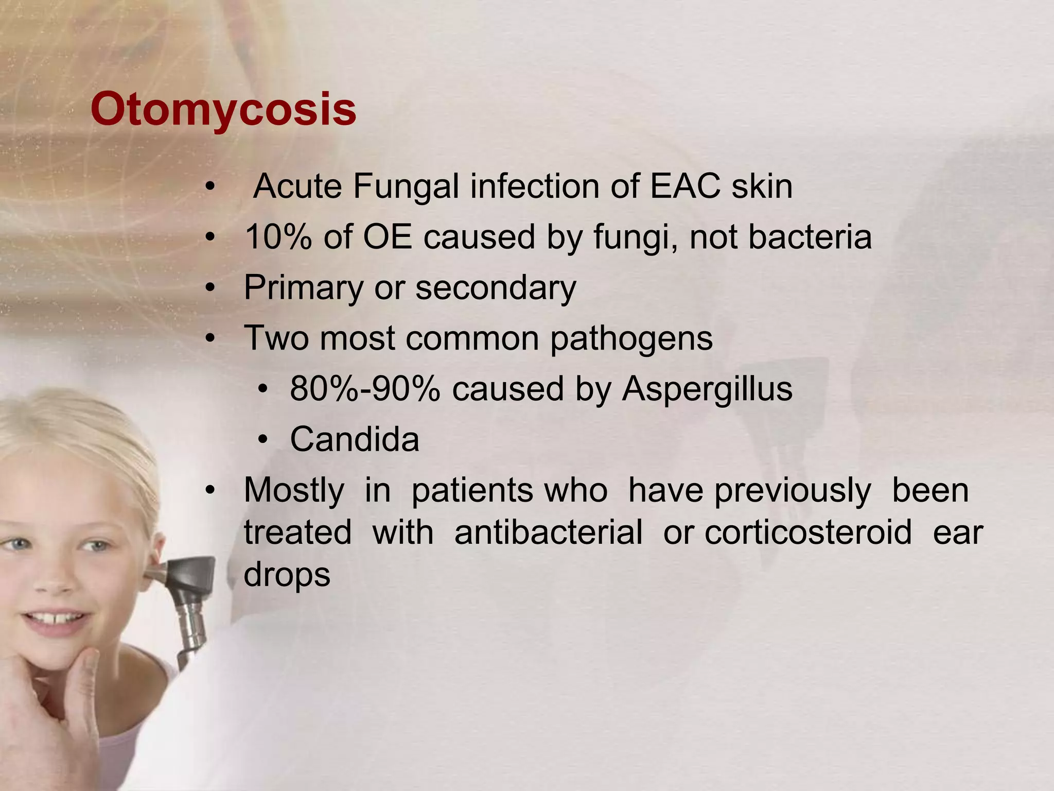 Otitis externa | PPTX