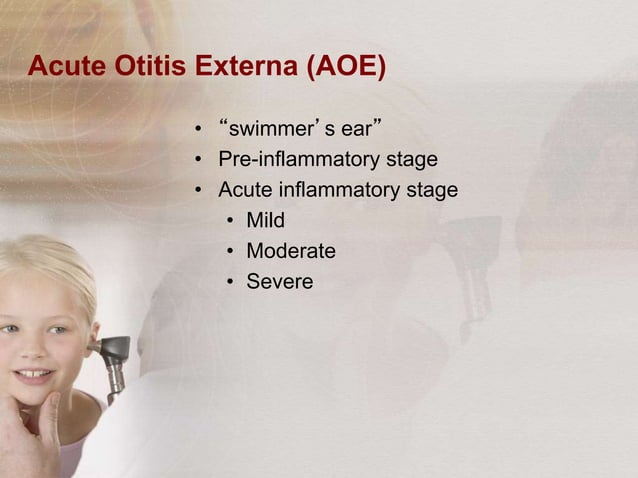 Otitis externa | PPTX