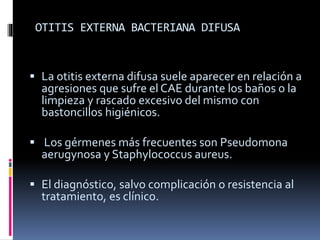 Otitis Externa y Otitis Media | PPTX
