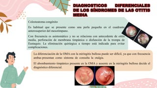 otitis media y otitis externa anatomía y fisiopato | PPTX