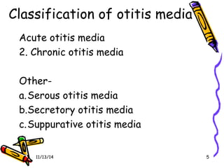 Otitis media | PPT