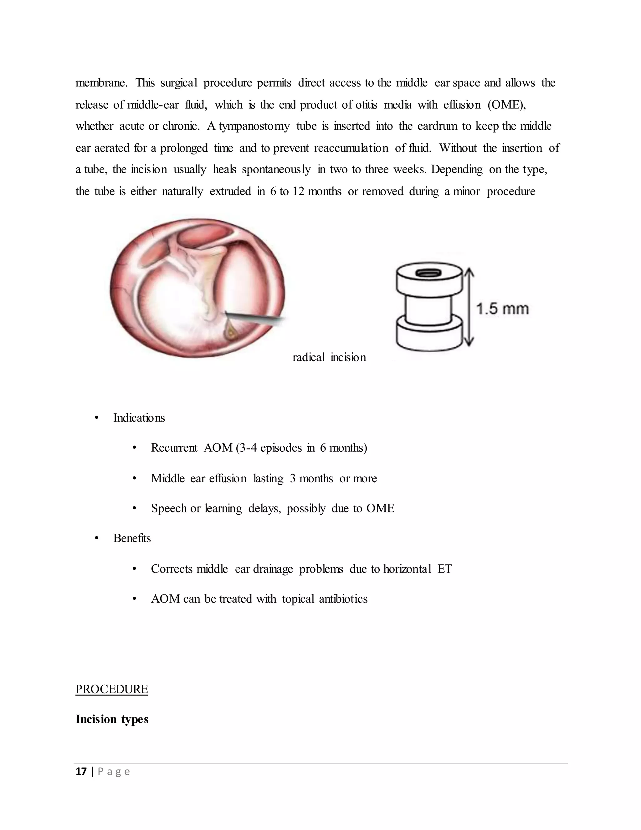 OTITIS MEDIA CASE PRESENTATION(CASE STUDY) | DOCX