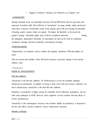 OTITIS MEDIA CASE PRESENTATION(CASE STUDY) | DOCX