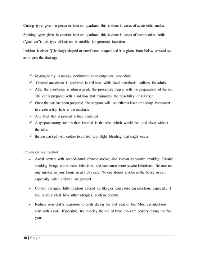 OTITIS MEDIA CASE PRESENTATION(CASE STUDY) | DOCX