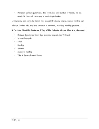 OTITIS MEDIA CASE PRESENTATION(CASE STUDY) | DOCX