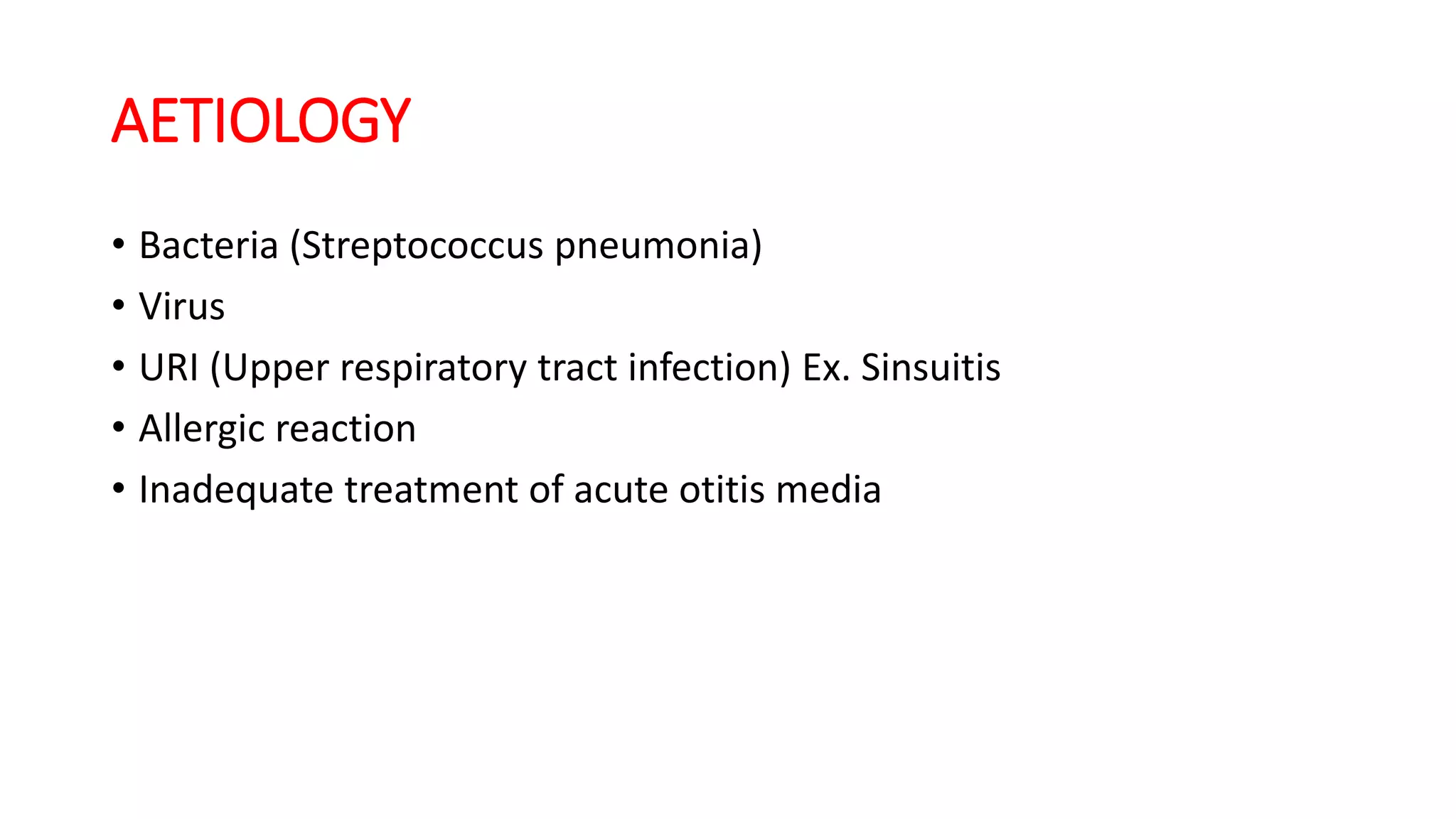 Otitis media | PPTX