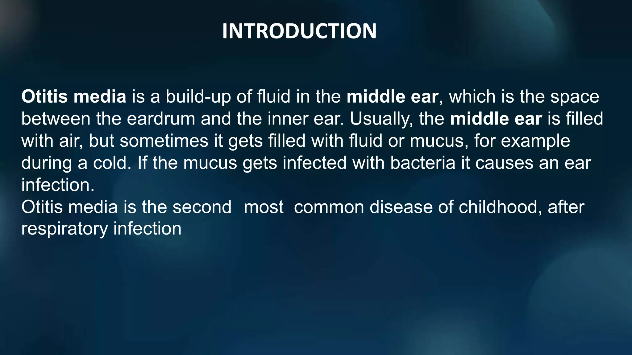 Otitis media | PPTX