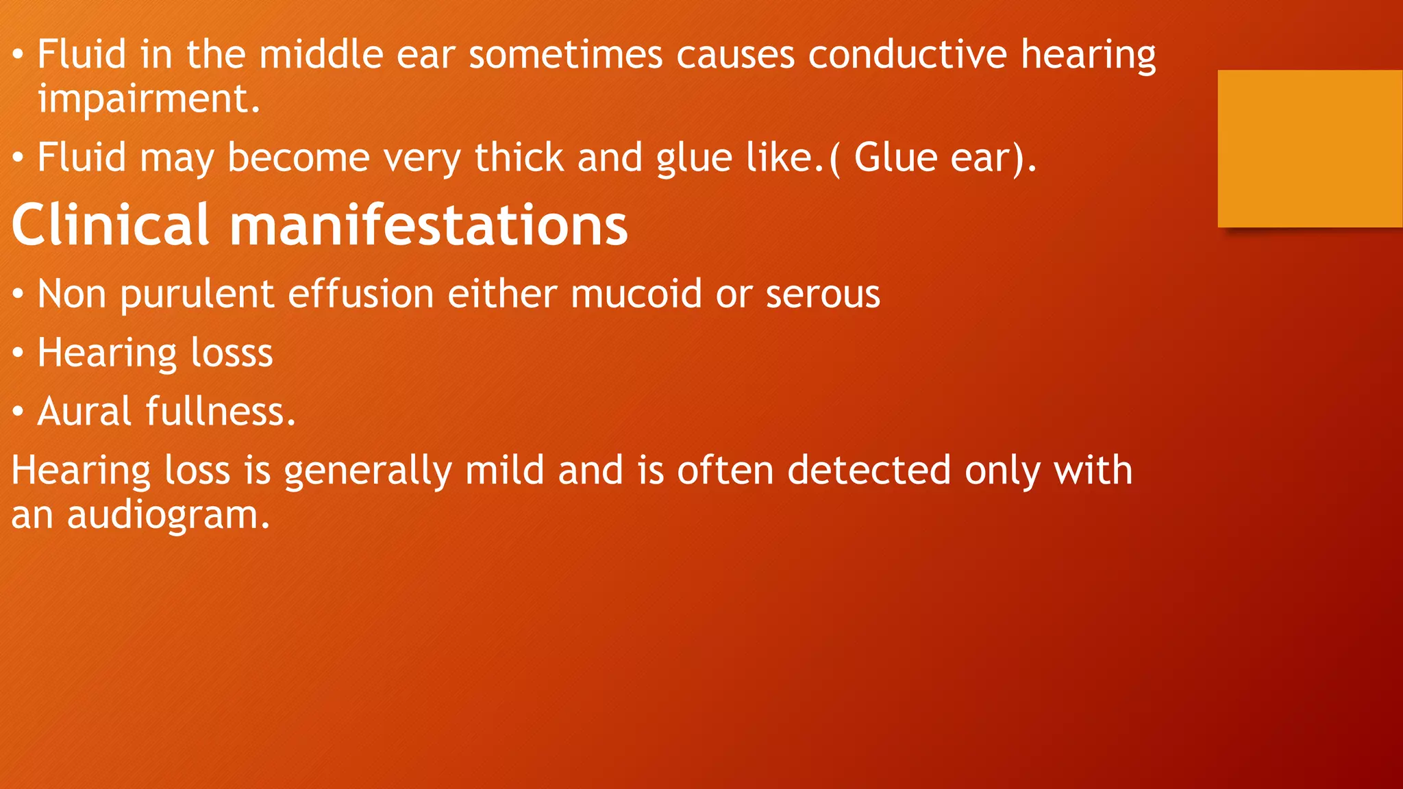 Otitis media ear infection ppt | PPTX