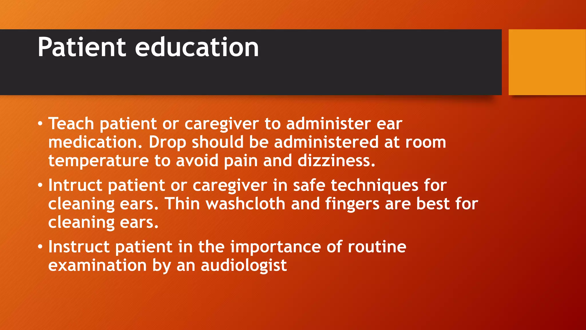 Otitis media ear infection ppt | PPTX