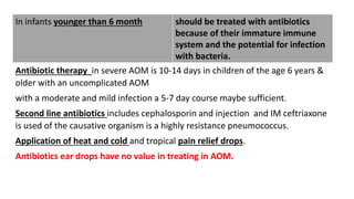 Otitis media | ear infection | PPTX