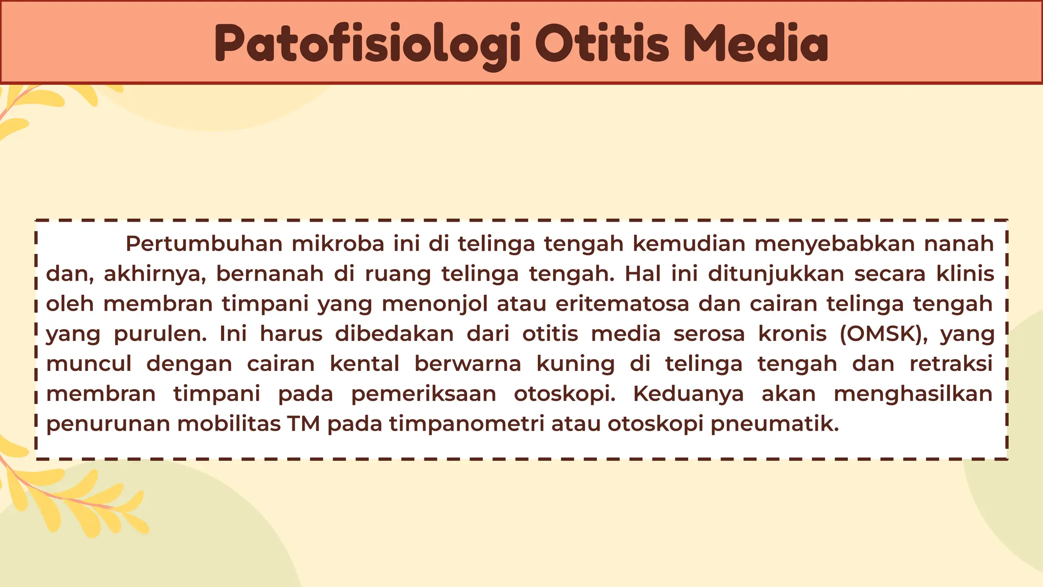 Otitis Media.pdf .farmakoterapi gangguan sistem syaraf, kulit, dan THT ...