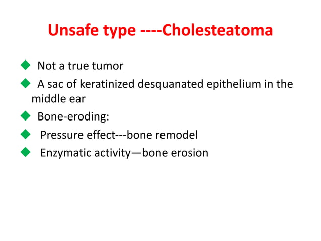 otitis media is the internal infection of ear which causes swelling of ...