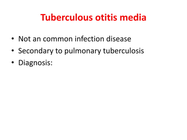 otitis media is the internal infection of ear which causes swelling of ...