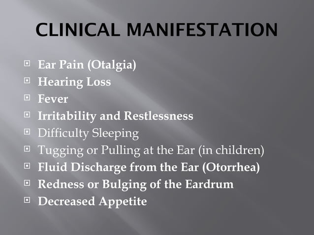 pediatric topic otitis media.pptx for Bsc nursing | PPT