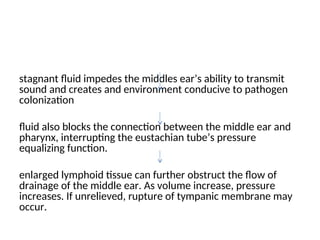 Otitis Media.ppt-occurs in the area between the tympanic membrane (the ...