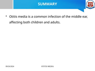 Otitismedia MICROTEACHING FOR MSC NURSING.pptx