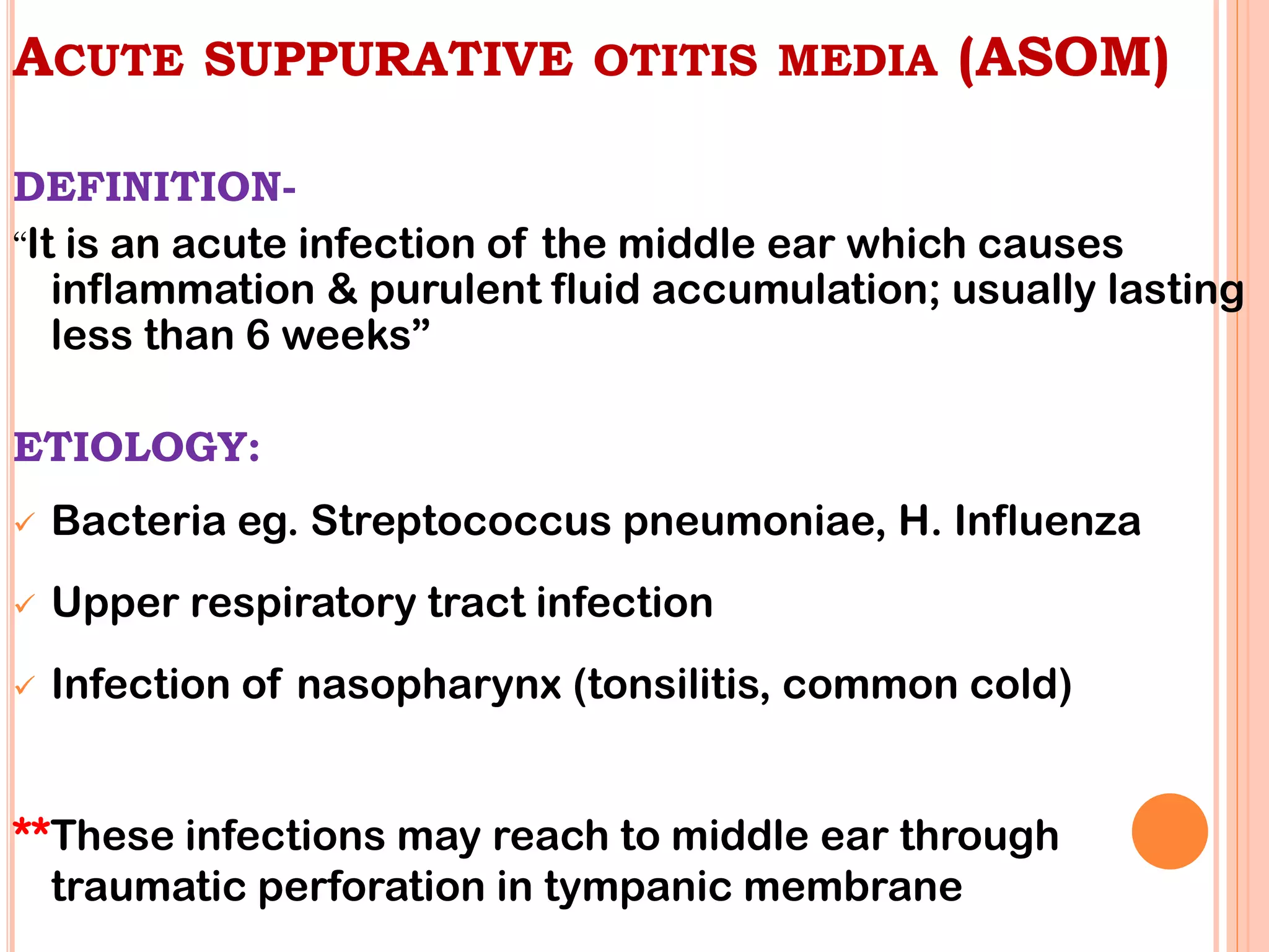 Otitis media | PDF