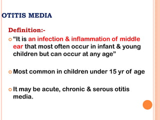 Otitis media | PDF