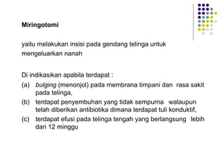 Otitis media akut | PPT