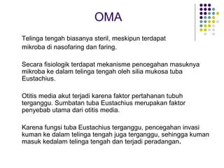 Otitis media akut | PPT