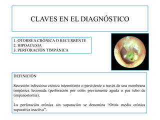 Otitis Media Crónica