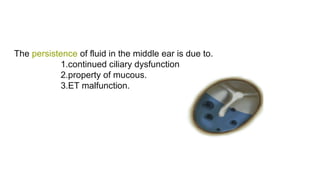 OTITIS MEDIA EFFUSION tube dysfunction -.pptx