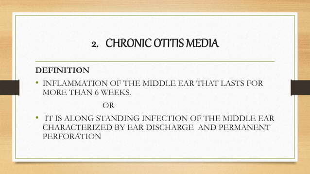 Otitis media ppt | PPTX | Ear, Nose and Throat Conditions | Diseases and Conditions