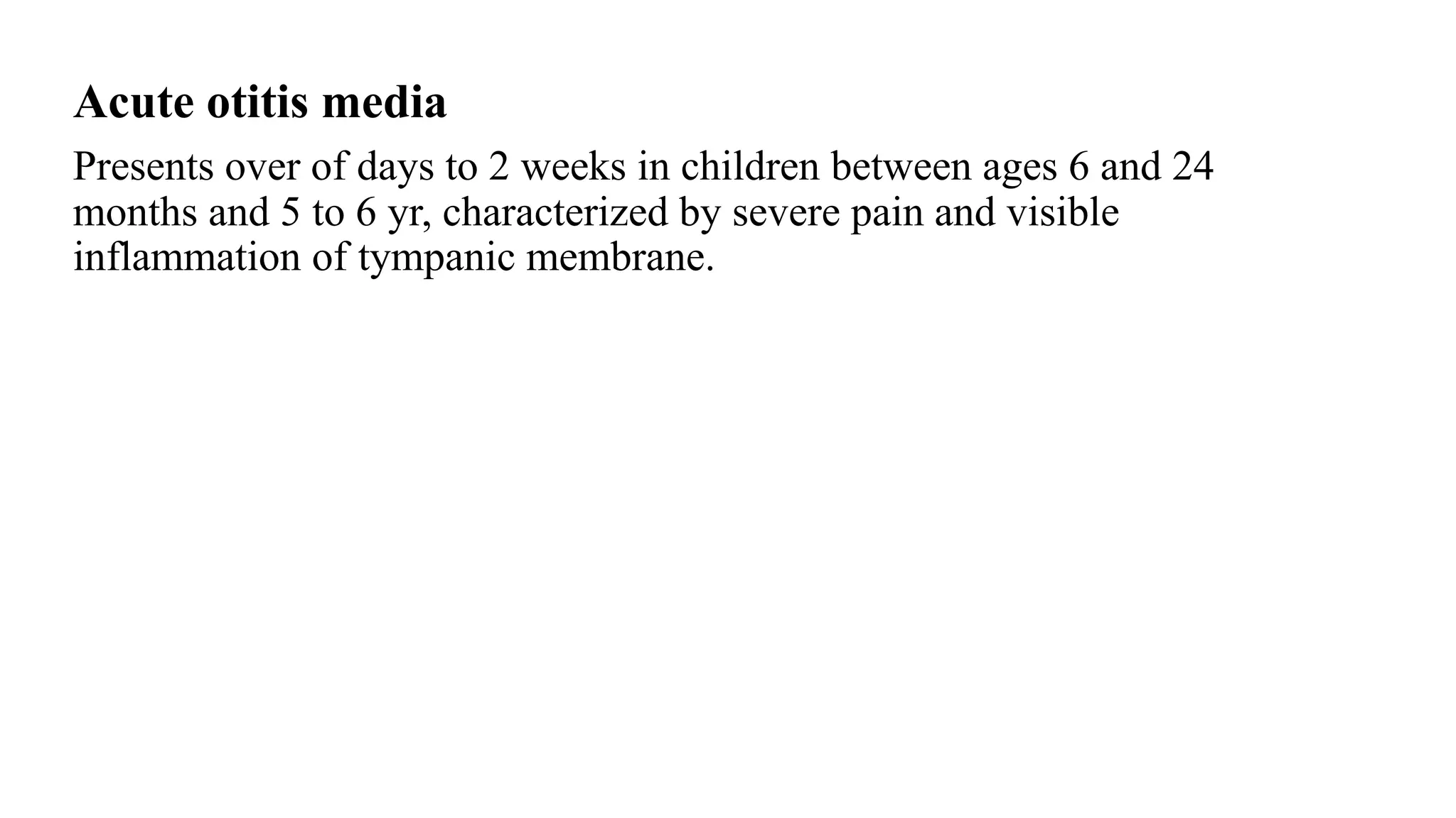 Otitis media in children | PPTX