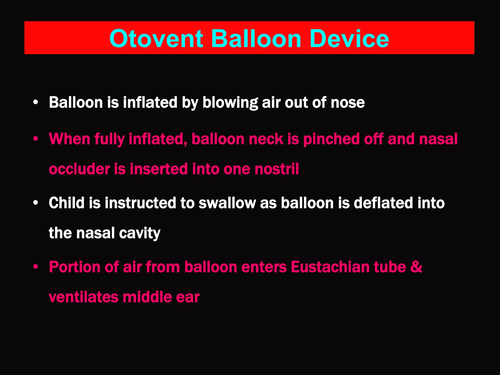 Otitis Media With Effusion (OME) | PPT