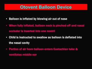Otitis Media With Effusion (OME) | PPT