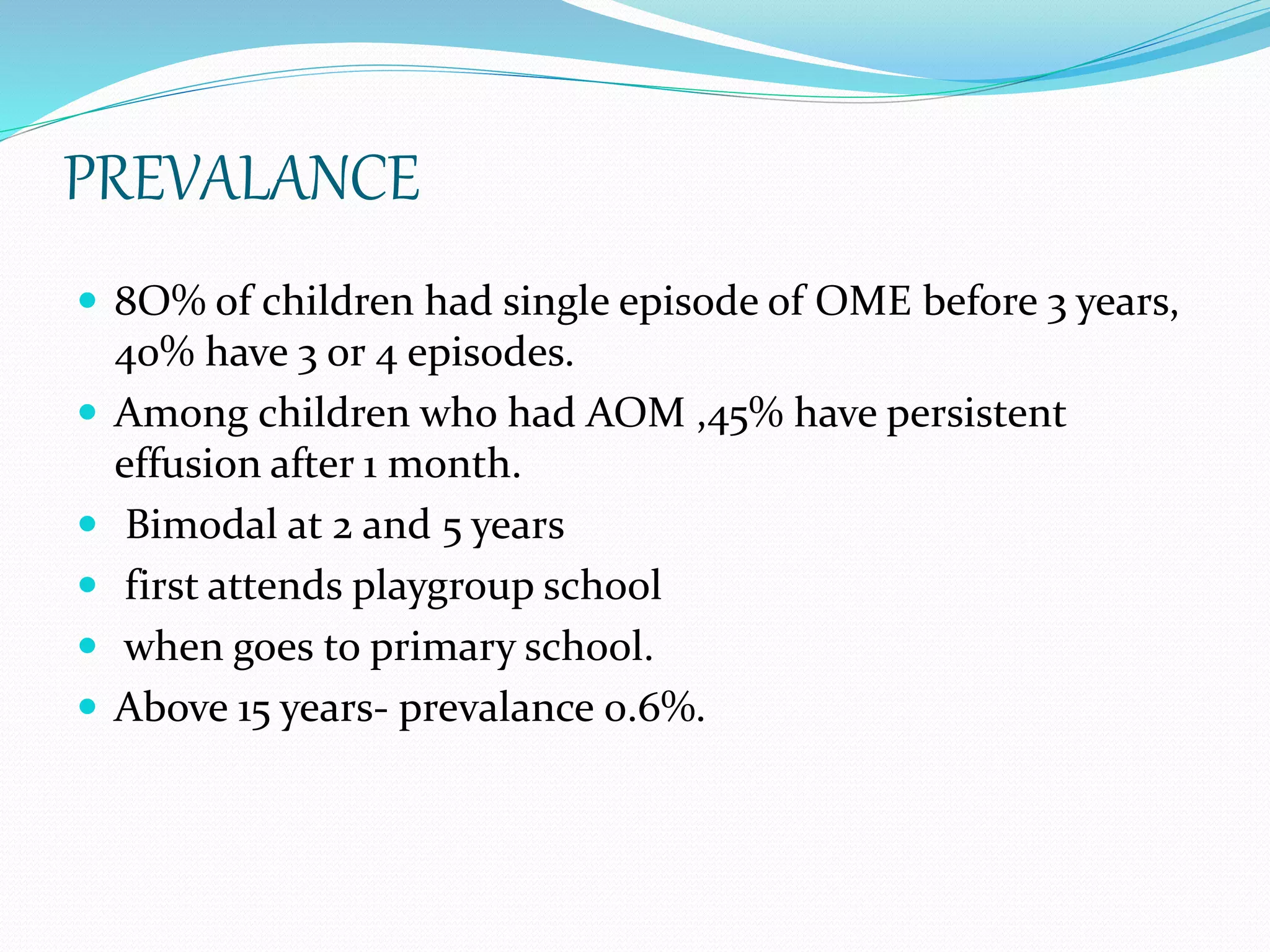 Otitis media with effusion | PPTX