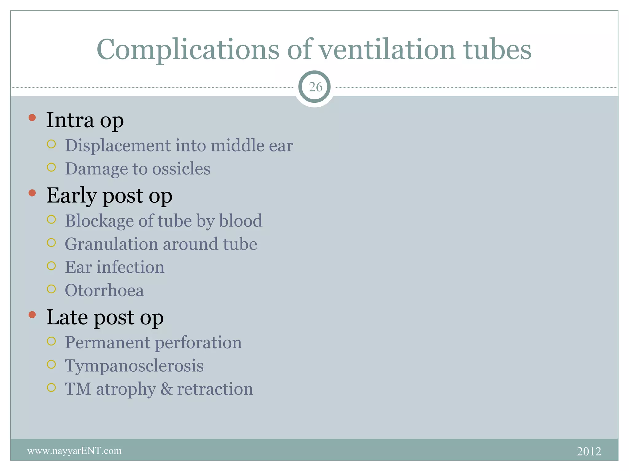 Otitis media with effusion ome | PPT