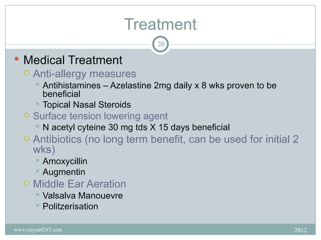 Otitis media with effusion ome | PPT | Ear, Nose and Throat Conditions ...