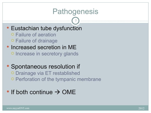 Otitis media with effusion ome | PPT | Ear, Nose and Throat Conditions ...